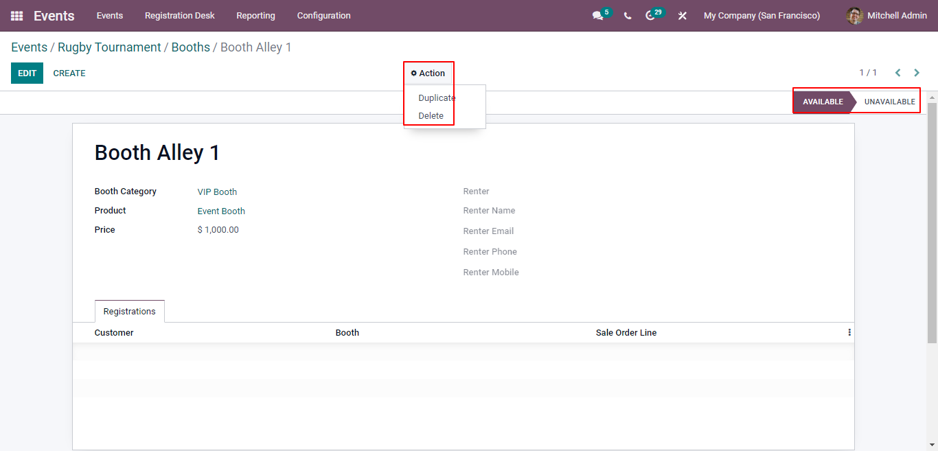 How to Create Booths and Rooms in Odoo 15 Event Module? | Konsultoo
